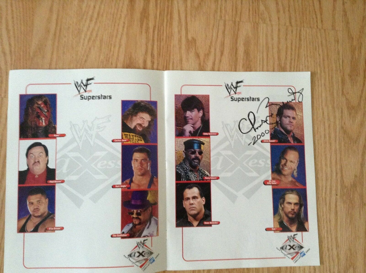 WWF WrestleMania 2000 Official Autograph Magazine with 15 RARE autogra – The Wrestling Elite